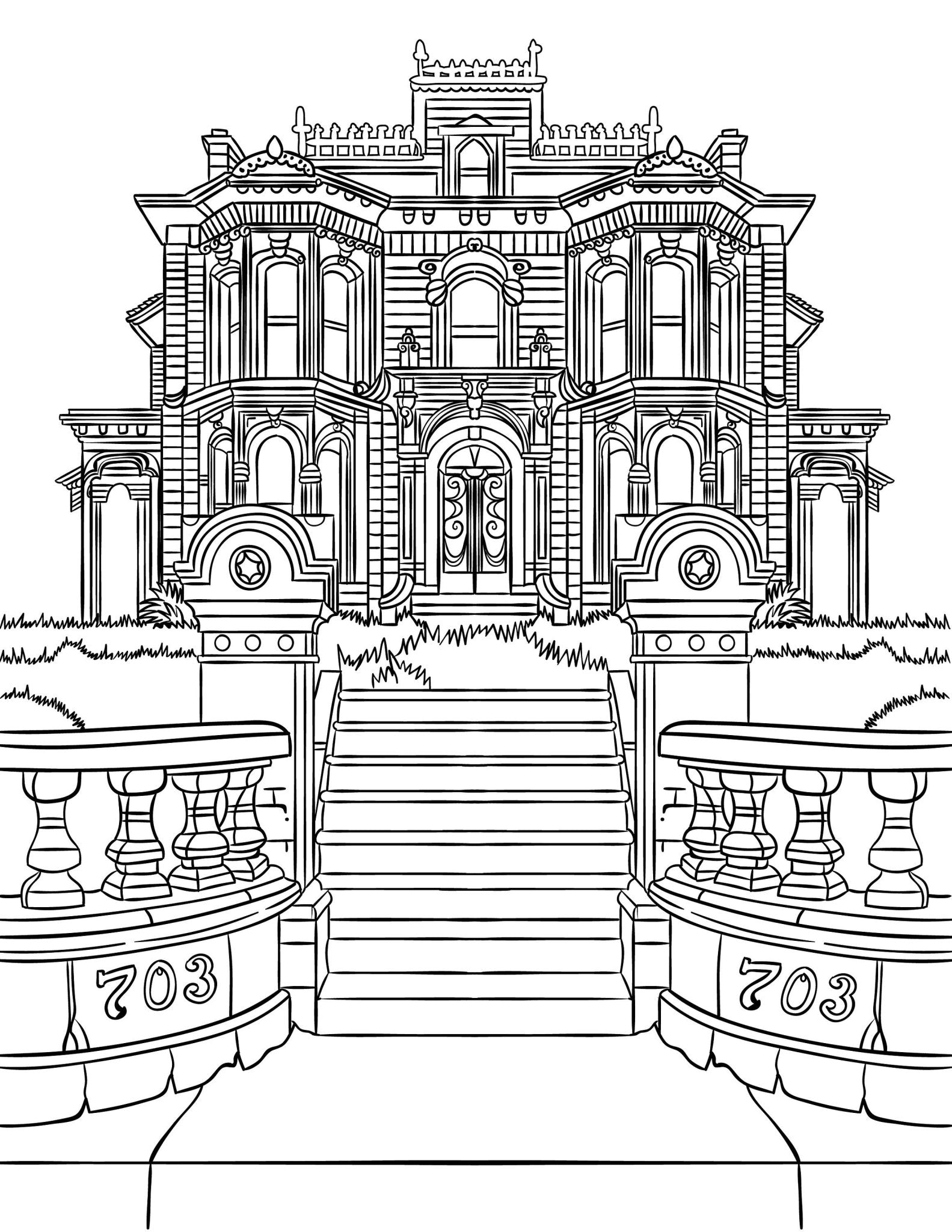 puzzle coloring pages for adults